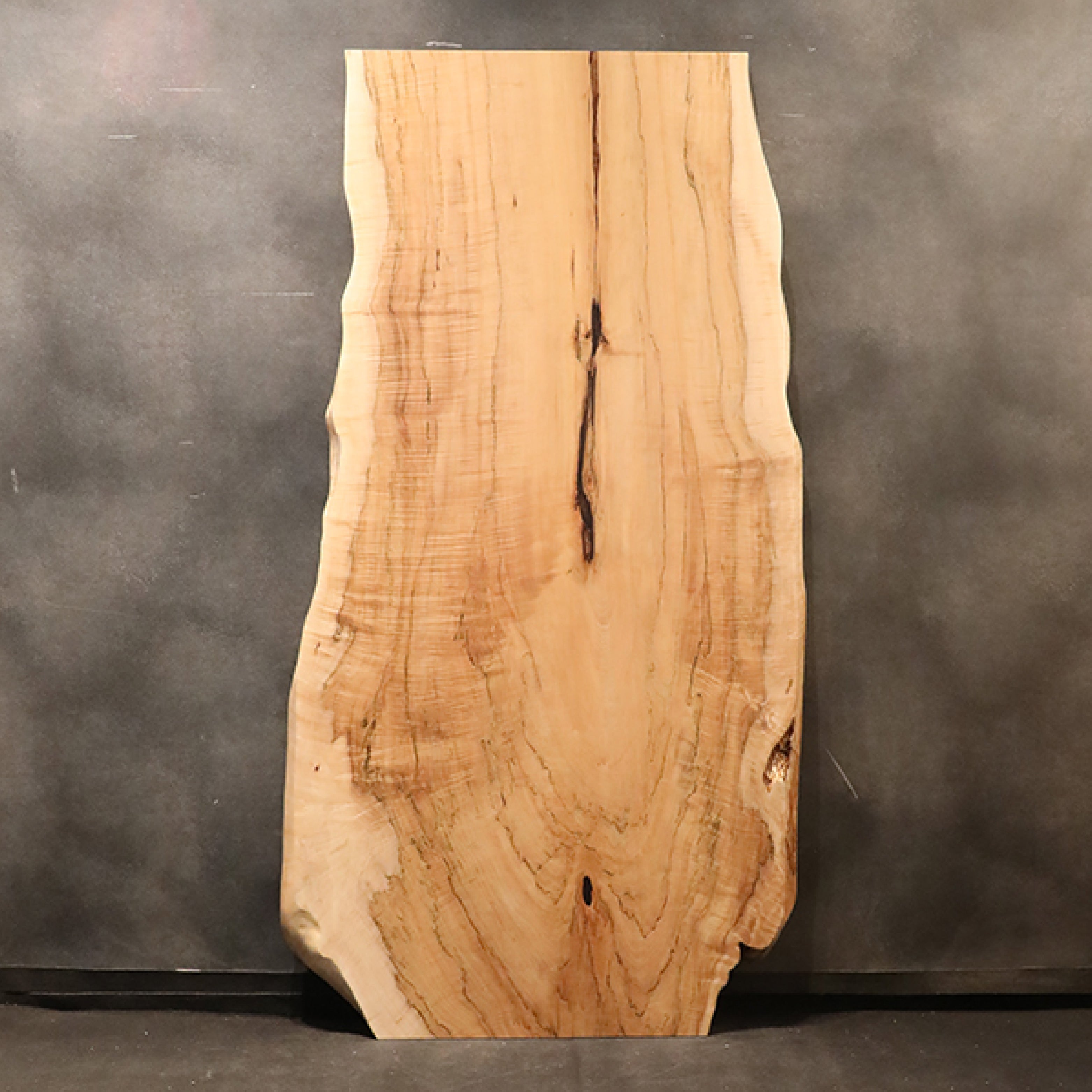 【SOLD OUT】一枚板 カエデ(杢) 602-2/2-5 （W195cm） ダイニングテーブル