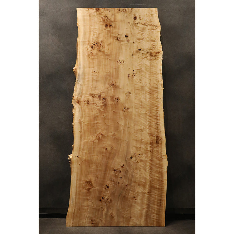 【SOLD OUT】一枚板 ポプラ(杢) P27-10 (W180cm) ダイニングテーブル